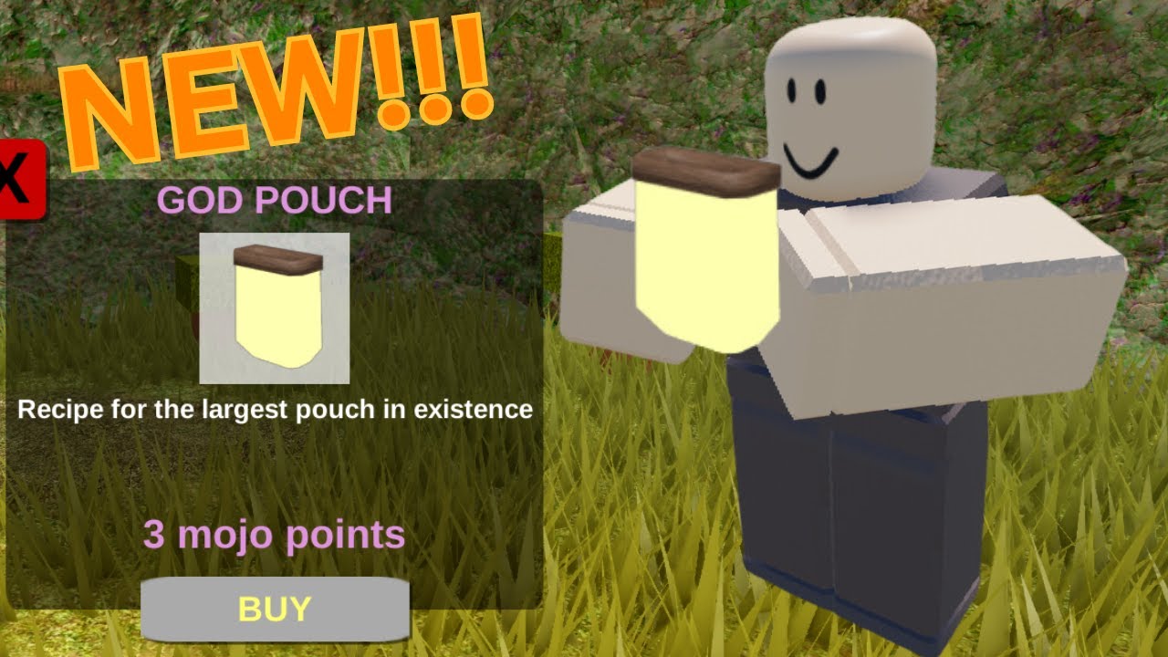 I GOT THE NEW GOD POUCH IN BOOGA BOOGA - YouTube