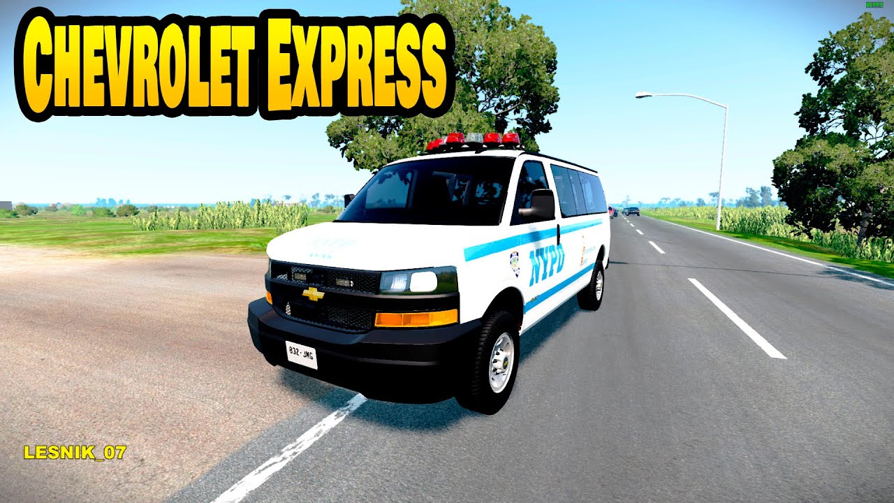 Chevrolet Express - BeamNG.Drive - YouTube