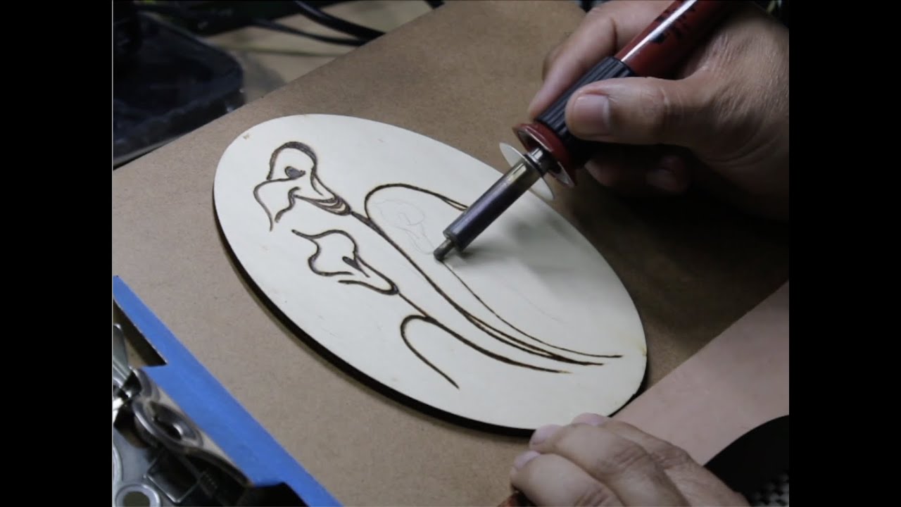 Pirograbado en Madera Paso a Paso para principiantes desde cero - YouTube