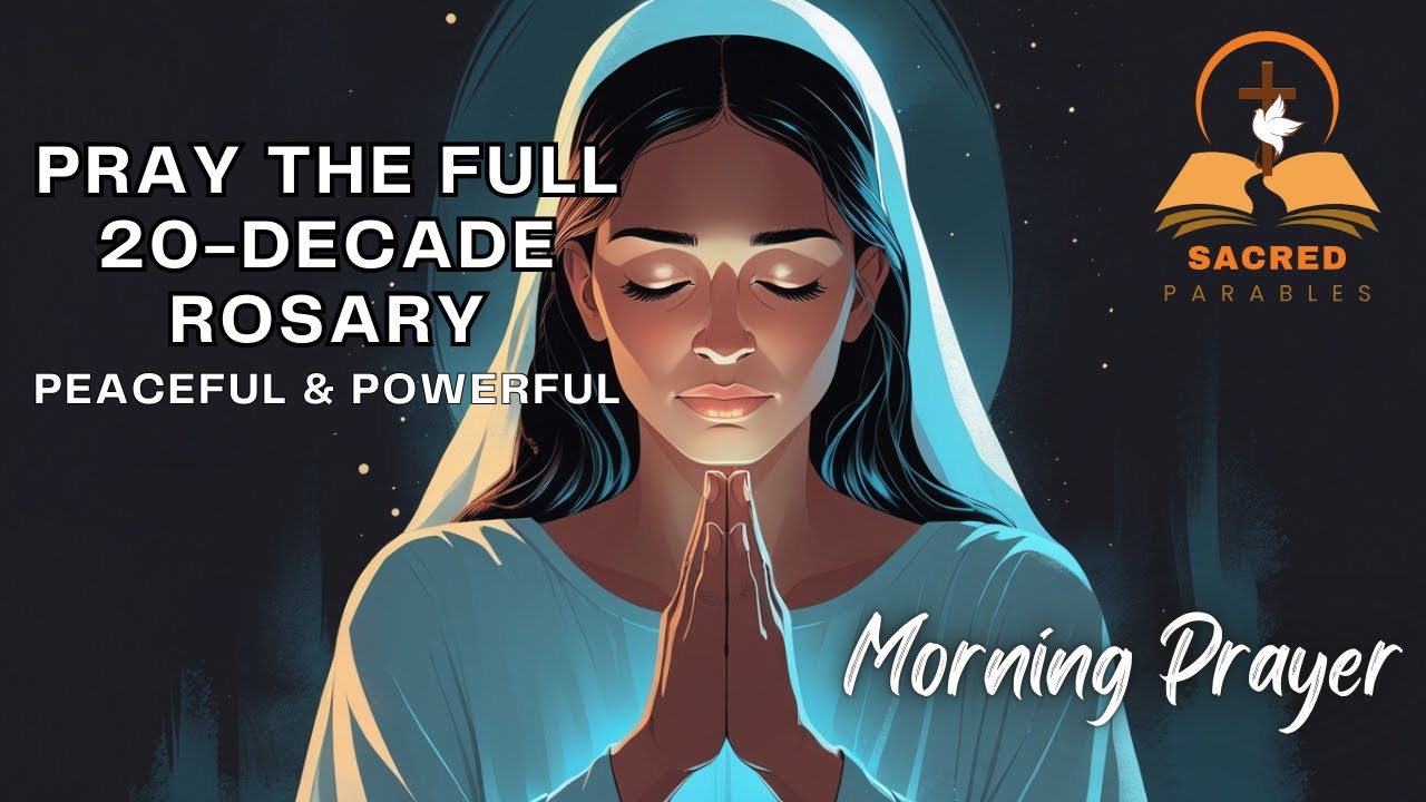 Pray the Full 20-Decade Rosary - YouTube