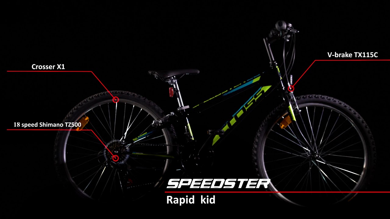 CROSS 26'' SPEEDSTER STEEL black 2019 - YouTube