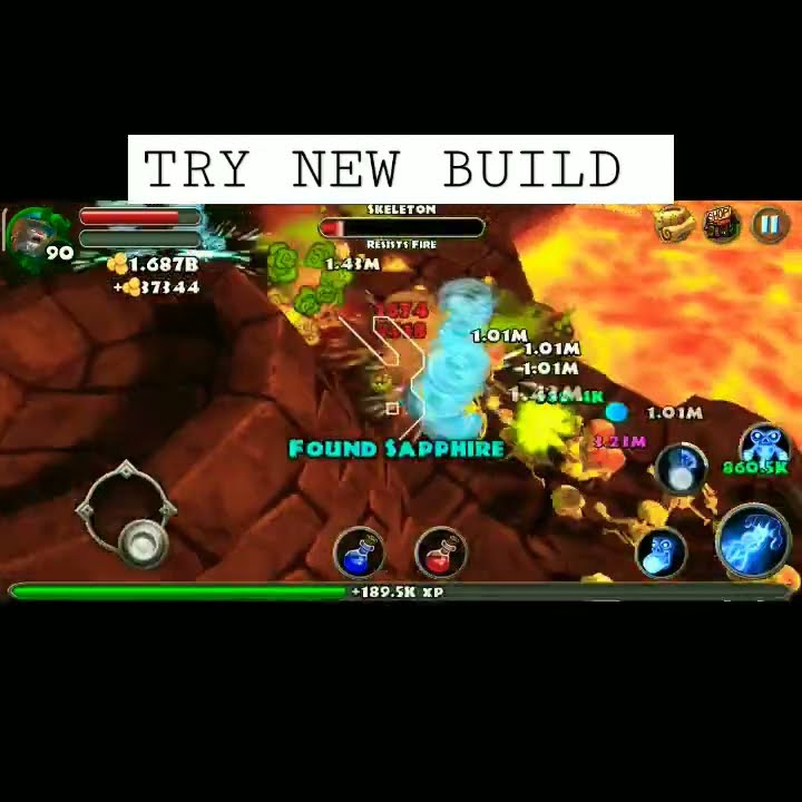 Dungeon Quest Build Farming For Wizard #dungeonquest #offlinegames