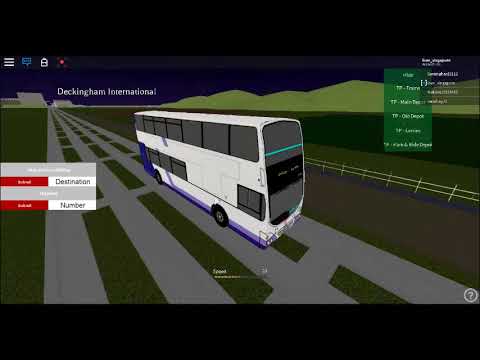 Roblox UK Bus Sim Test bus to Fairmilestone Royal Infimary - YouTube