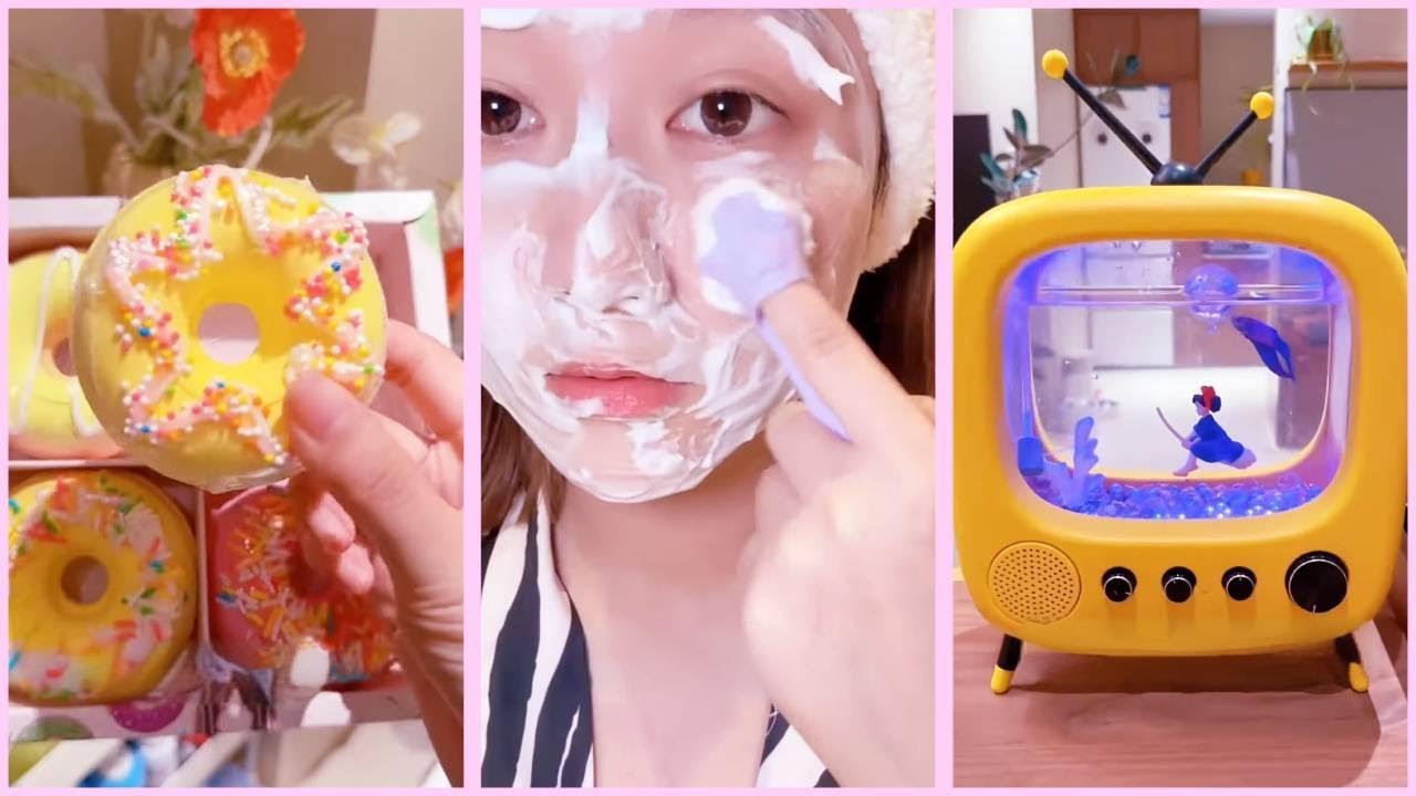 After Work Self Pampering Routine🎀| Aesthetic Daily Skincare Routine ...