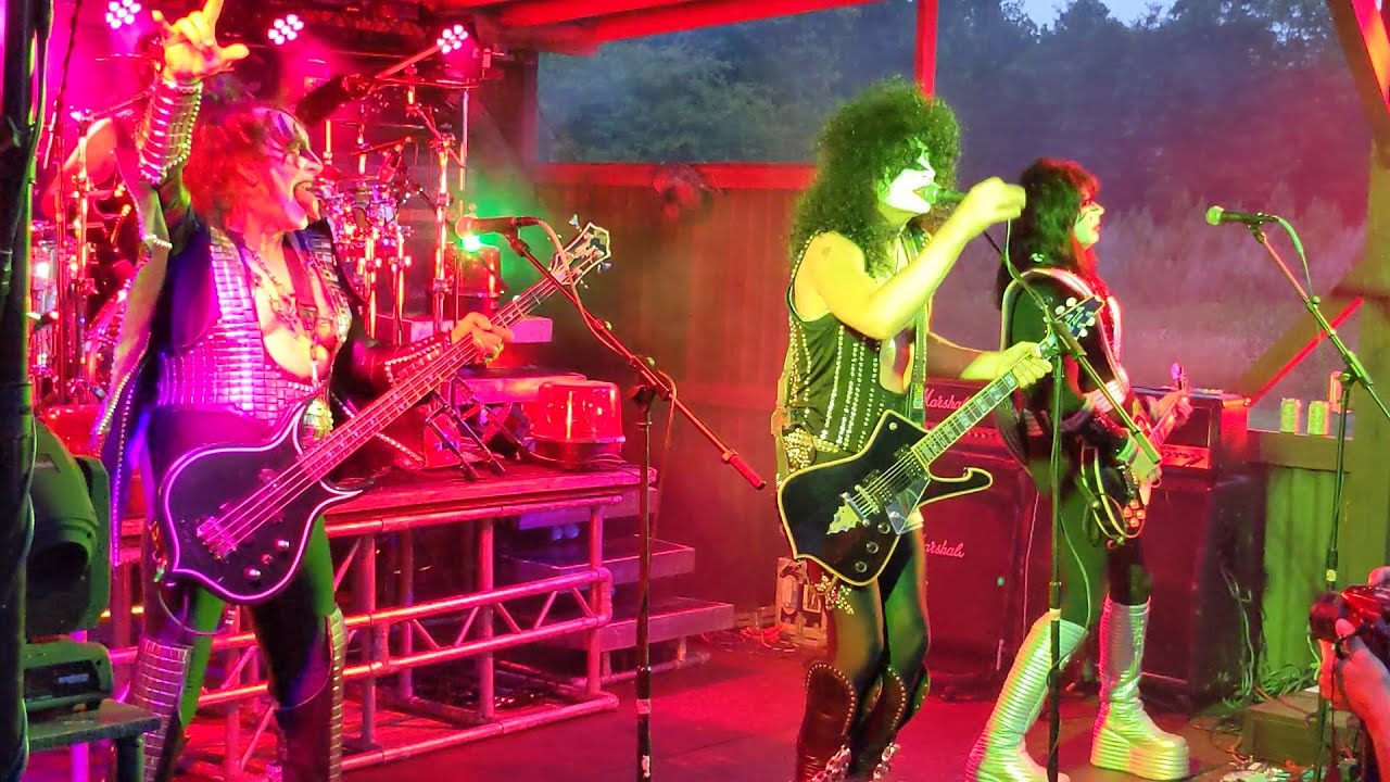 STRUTTER Live KISS Tribute 6/19/21 Hotter Than Hell JAMESTOCK Creedmoor ...