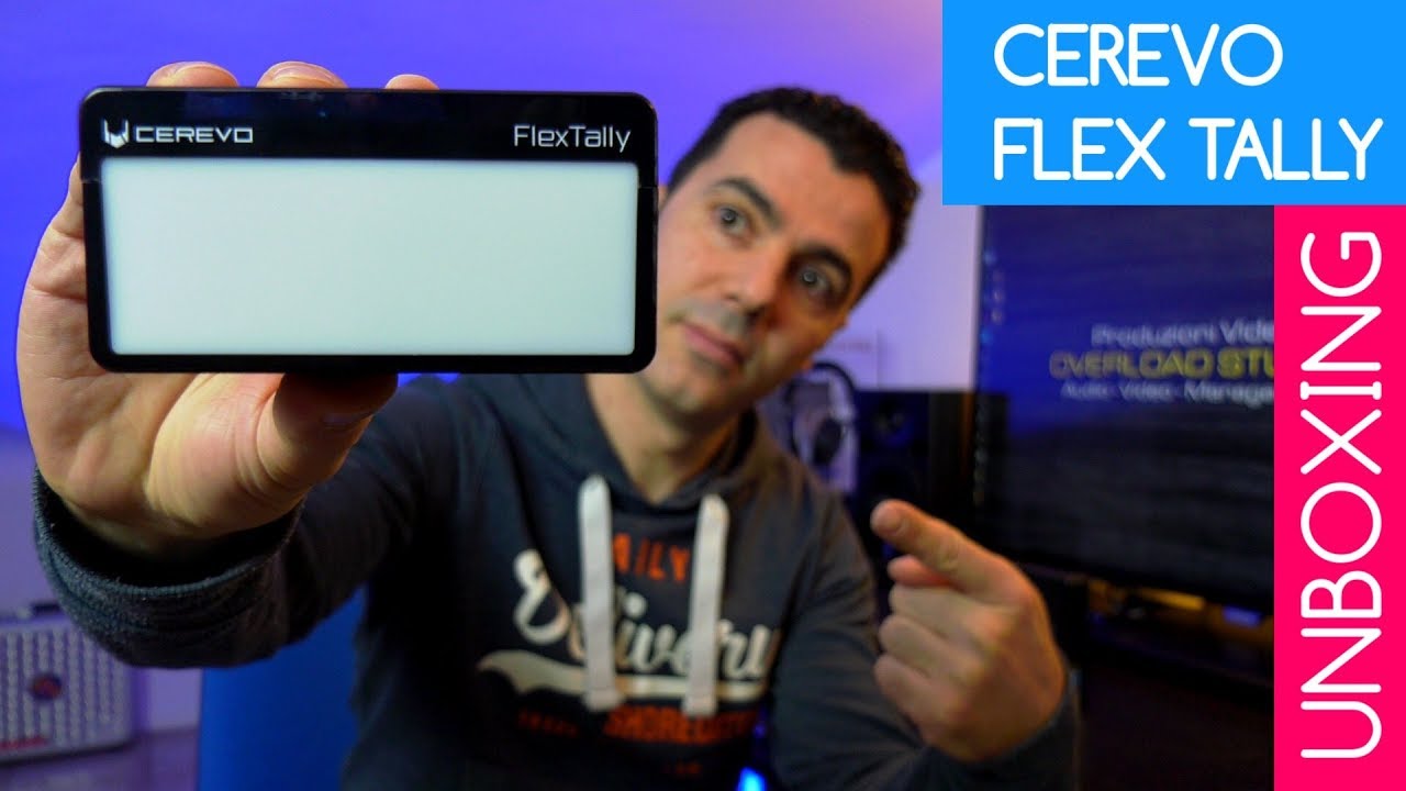 Unboxing Cerevo Flex Tally Wireless - YouTube