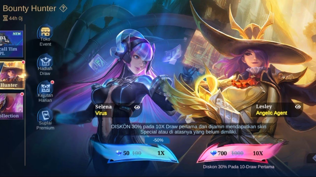 Gacha Event MLBB X STARS WARS & Bounty Hunter di 11 Akun Berbeda Part 2 ...