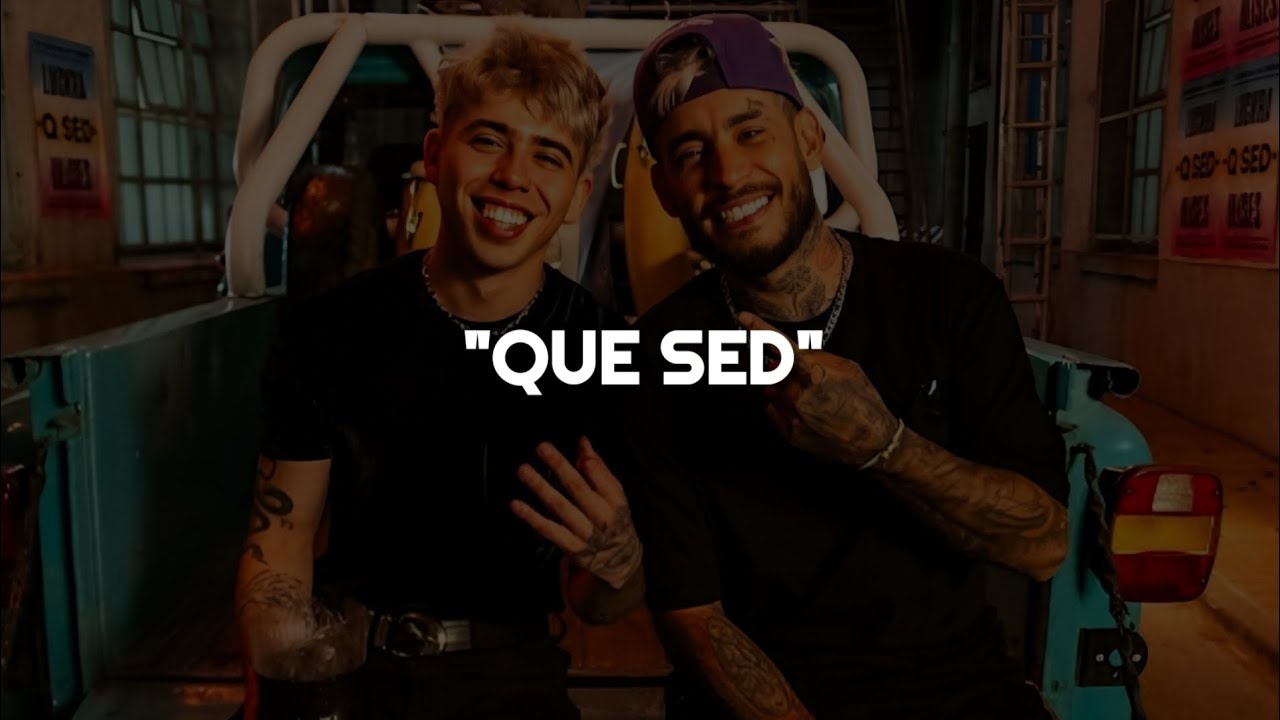 Luck Ra, Ulises Bueno - QUE SED || LETRA - YouTube