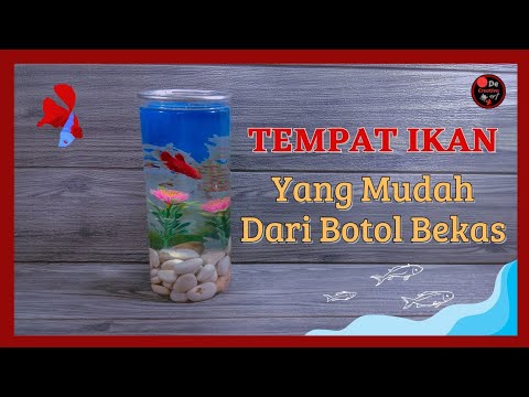 Tempat Ikan Cupang dari Botol | Cara Membuat Tempat Ikan dari Botol ...