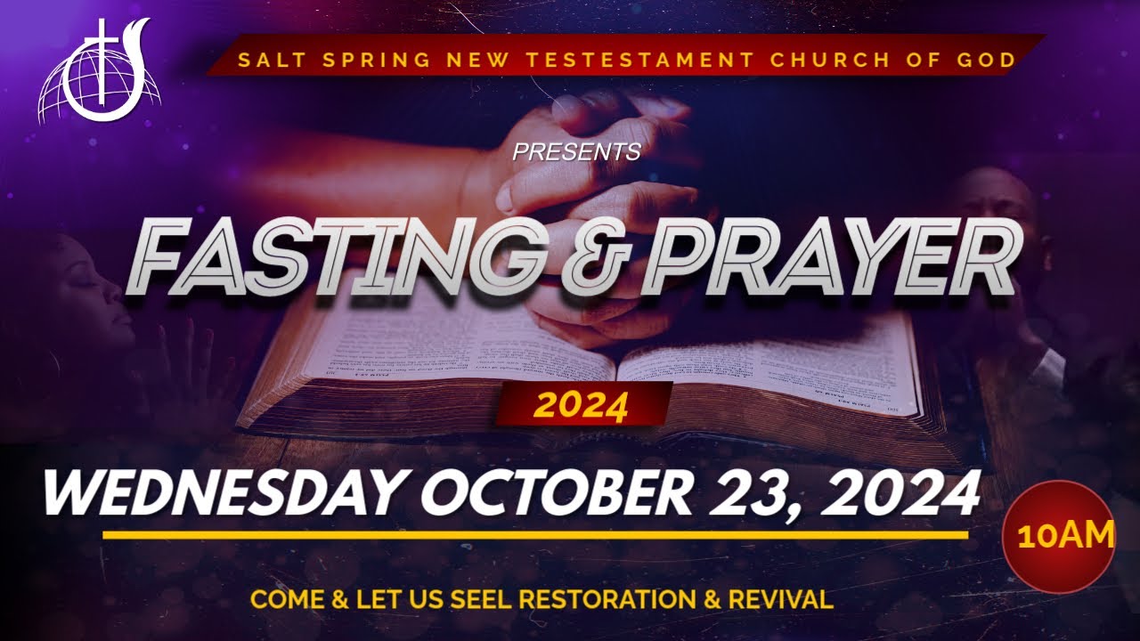 Fasting & Prayer Service - Seeking Restoration & Revival - YouTube