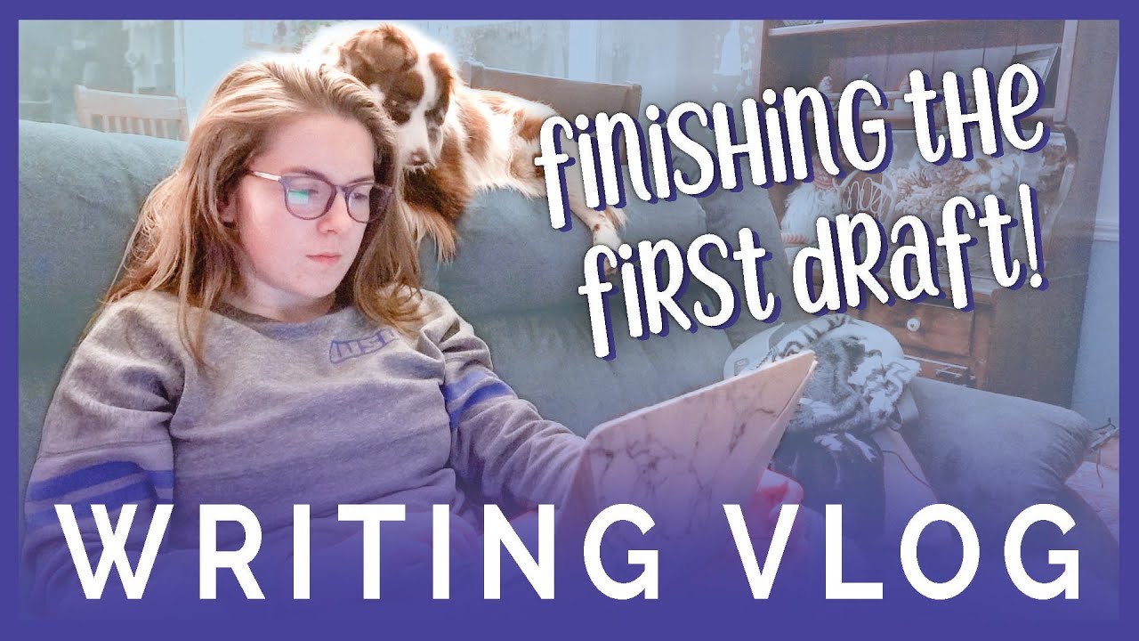 I Finished the First Draft of my Book? - Writing Vlog - YouTube
