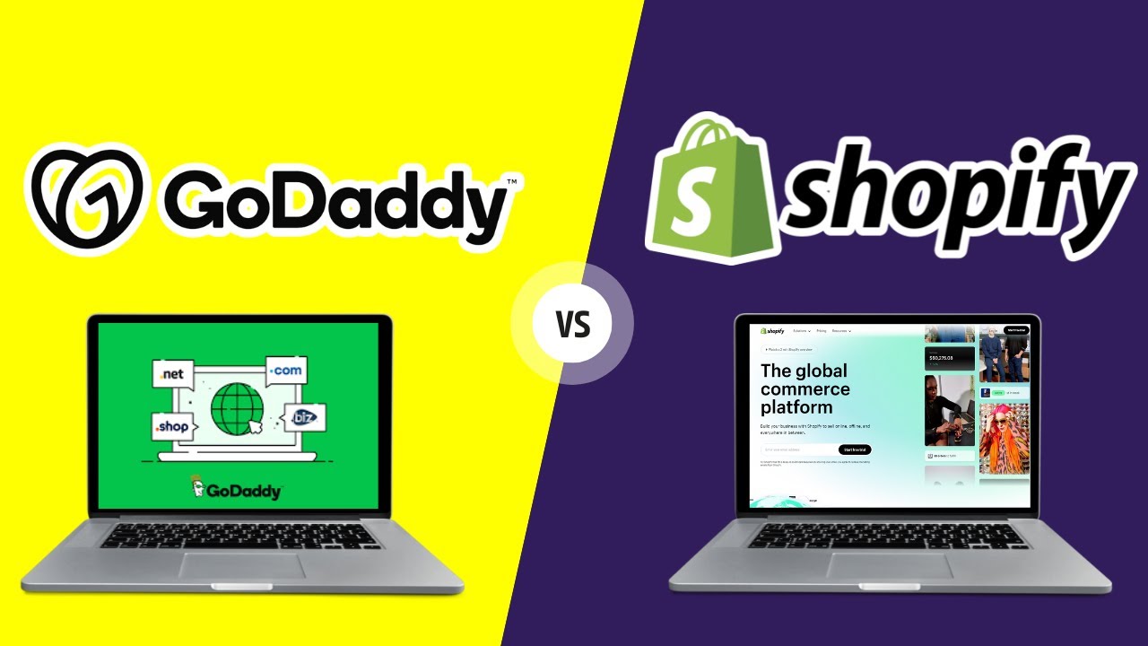 Shopify Vs Godaddy 2023: Best Website Builder for Ecommerce - YouTube