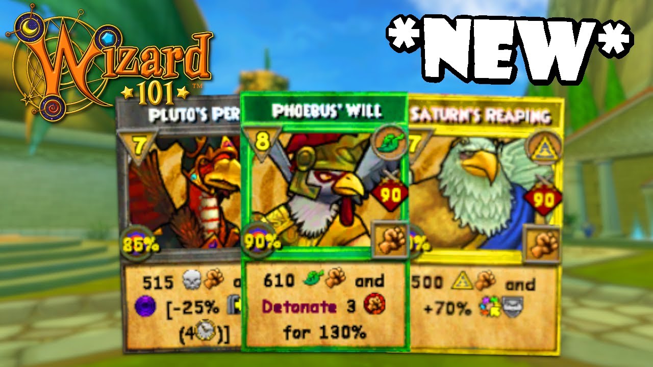 Wizard101: They UPDATED The *NEW* Aquila Spells (Myth, Life, And Death ...