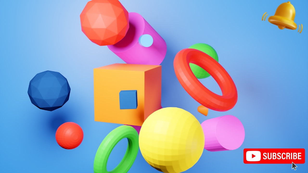 Explore Our Colorful World: Geometric Shapes and Fun Names - YouTube