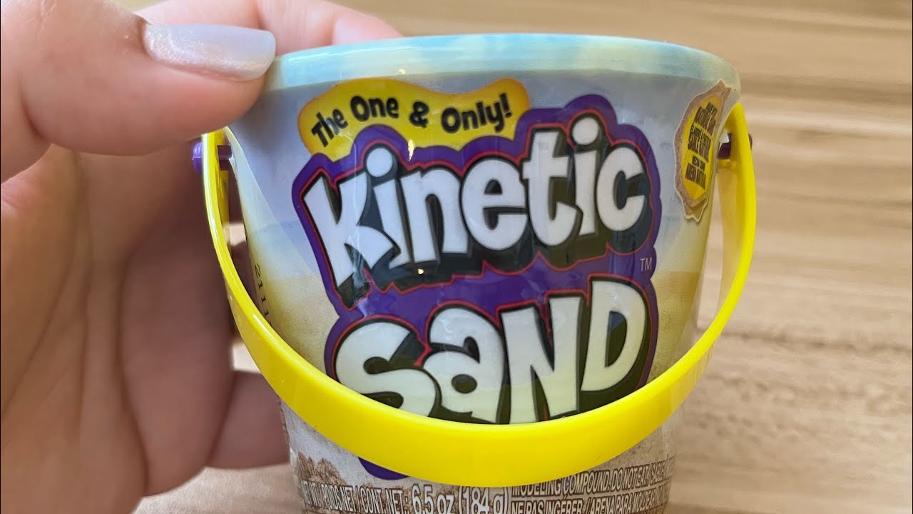 Kinetic Sand | Satisfying #squish #kineticsandasmr #kineticsand # ...