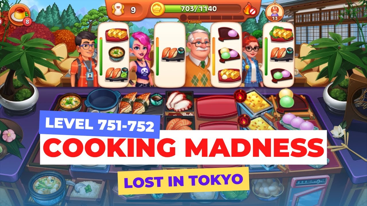 COOKING MADNESS LEVEL 751-752 WALKTHROUGH INDONESIA - YouTube