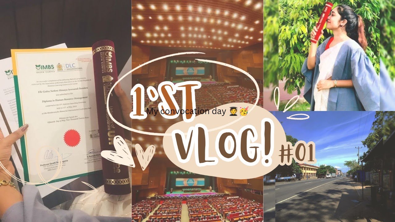 මගේ පලවෙනි vlog එක.IMBS GREEN CAMPUS (HRM) 🥳🧑‍🎓..let's go to the my ...