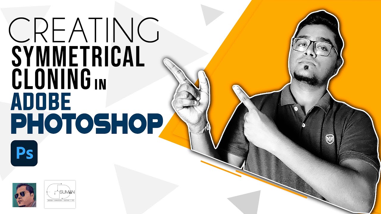 Symmetrical Cloning in Adobe Photoshop | Adobe Photoshop New Clone ...