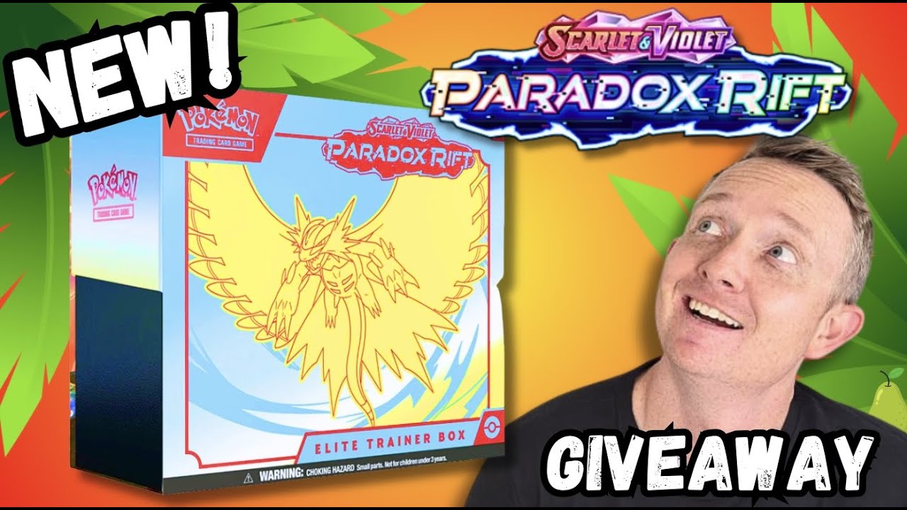 NEW *PARADOX RIFT* ETB! Pokemon Card Opening!! GIVEAWAY!! - YouTube