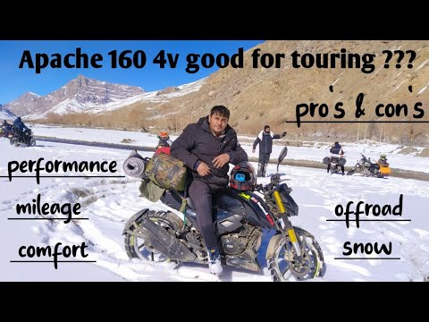Is Apache 160 4v Bs6 good for touring ??? mileage test and performance test