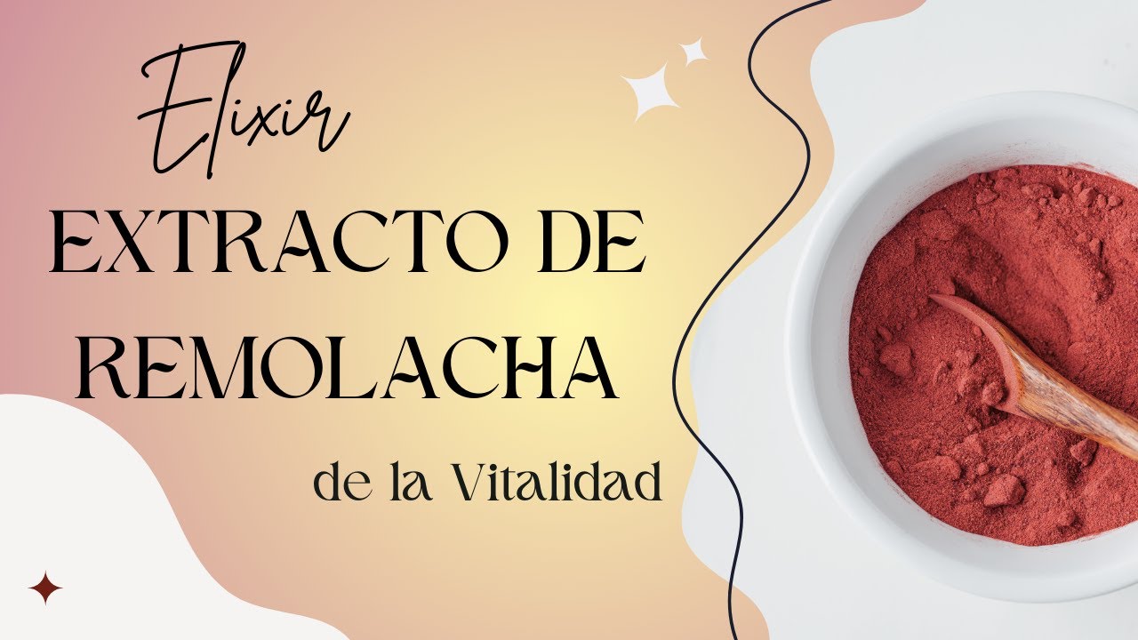 ¡El Elixir de la Vitalidad 💪: Extracto de Remolacha! 🌿💥 - YouTube