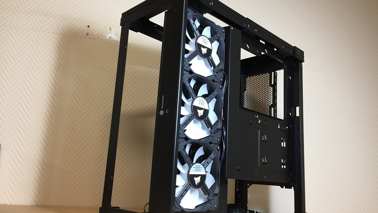 Corsair 570X mod update 2 - Inside rad mount finished - YouTube