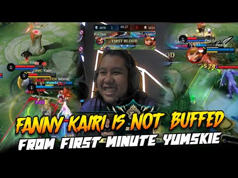 FANNY VS LING BUFF KAIRI HAS BEEN DISTURBING YUMSKIE FROM THE EARLY ...