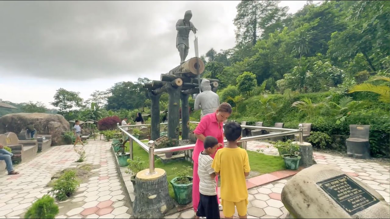 Nepal Holiday Part 14 || Dharan Shram Sanskriti Park || Rock Garden ...