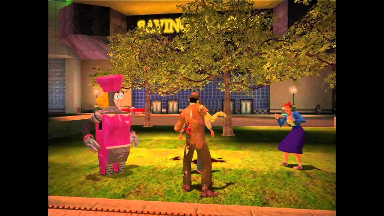 Stubbs the Zombie Rebel Without A Pulse Gameplay — Played on XBox 360 ...