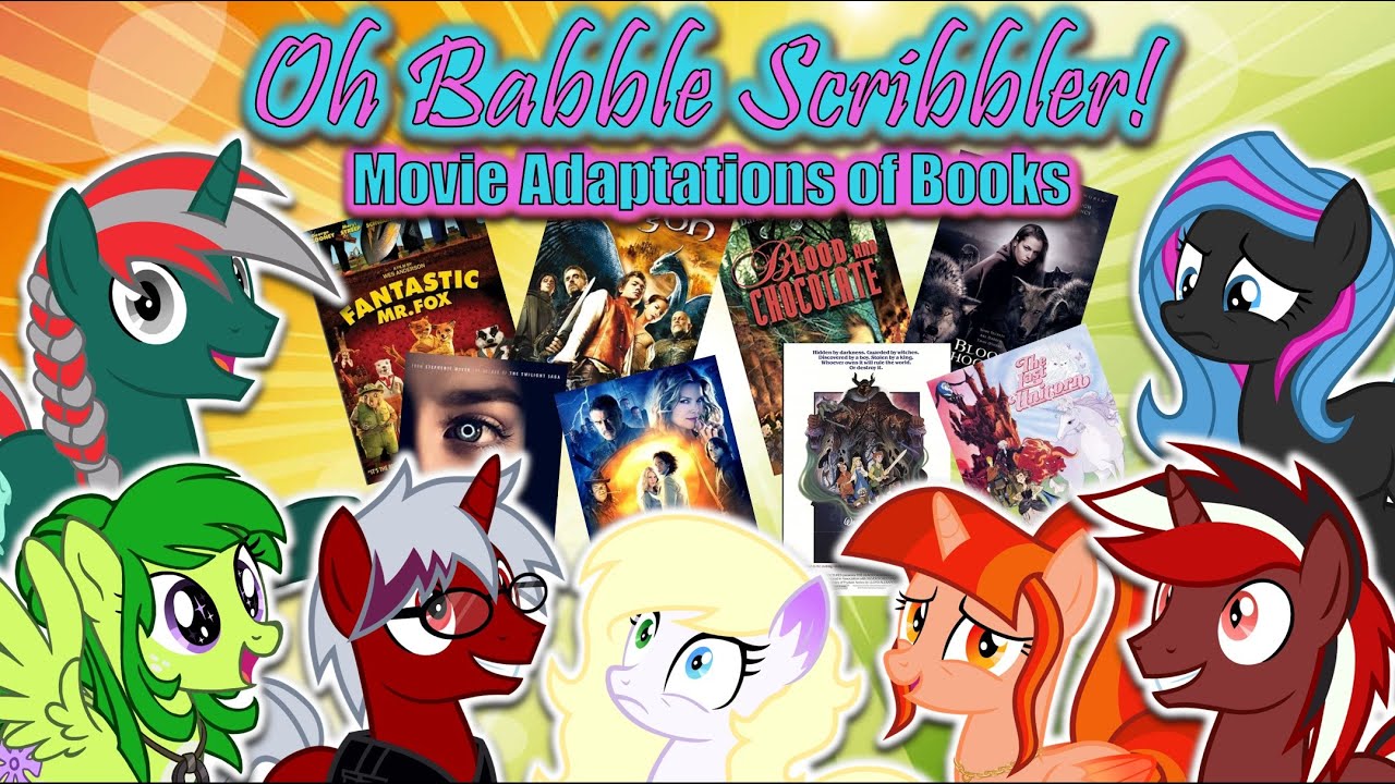 Oh Babble Scribbler! [Podcast] Movie Adaptations of Books || DISNEY ...