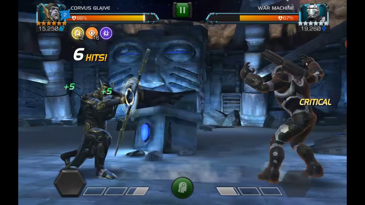 Corvus VS War Machine - YouTube