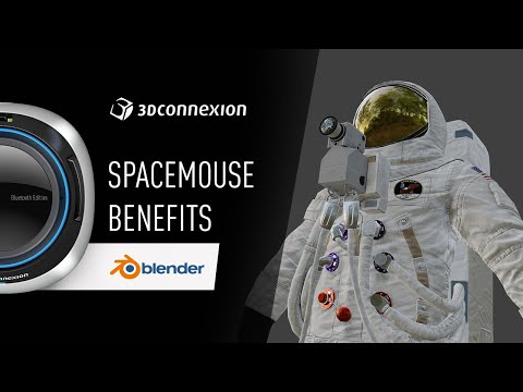 Blender x 3Dconnexion - SpaceMouse benefits and features