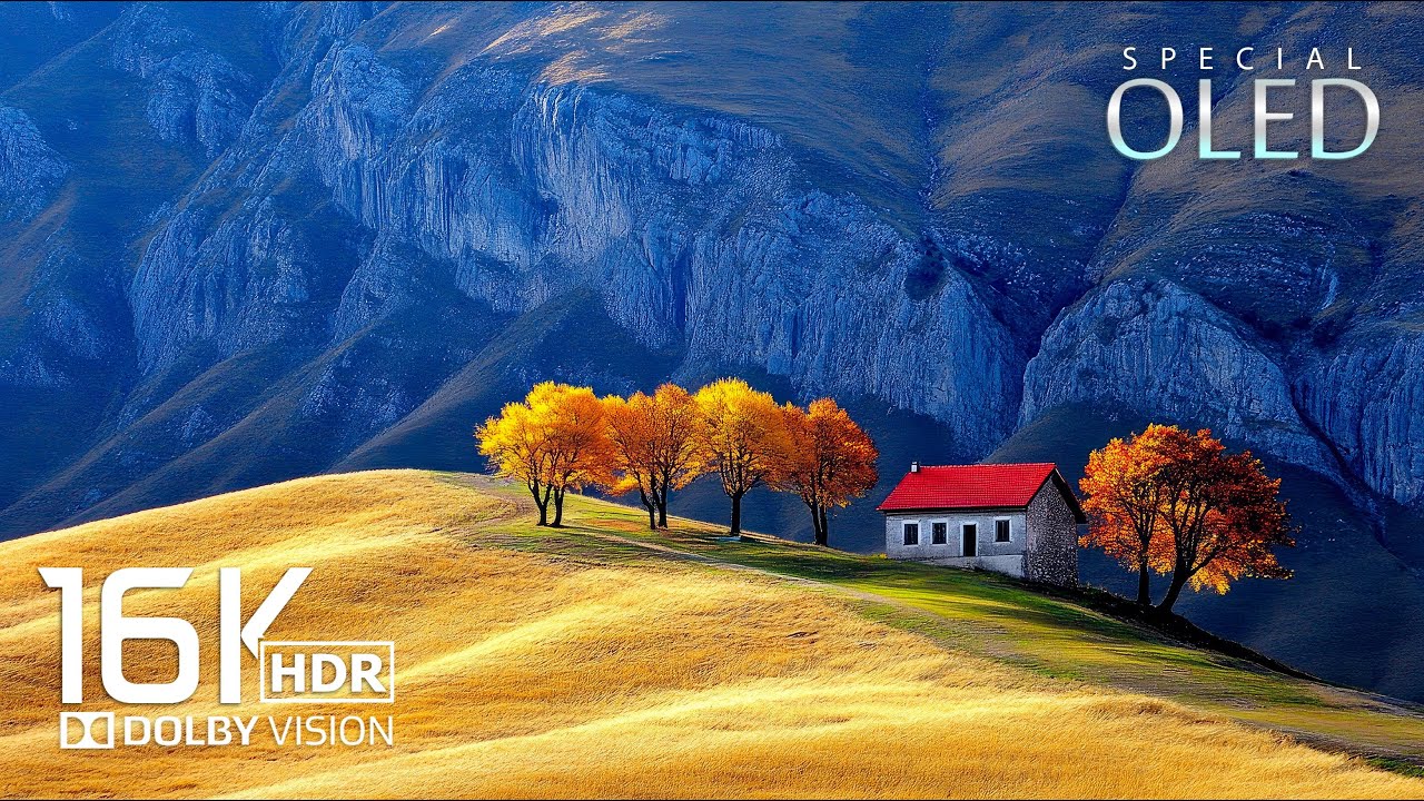 Wonderful 16K HDR 120 fps | Dolby Vision (16K Video) - YouTube