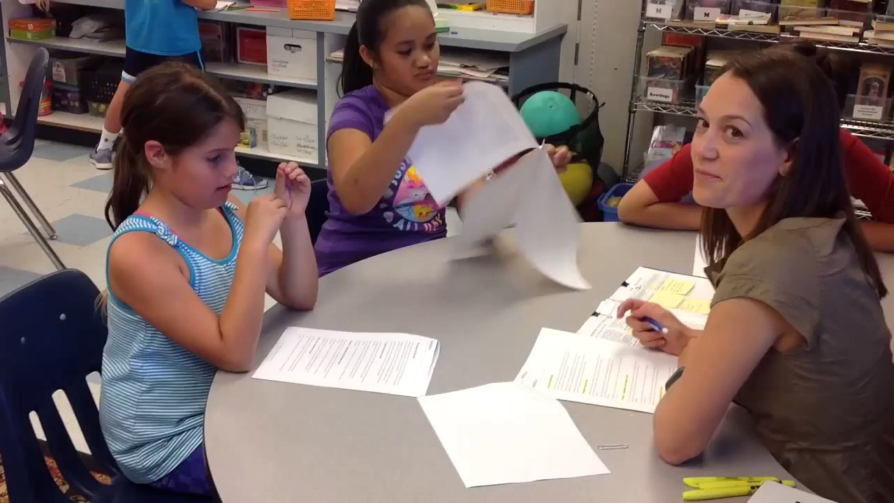 4th Grade Guided Reading - YouTube
