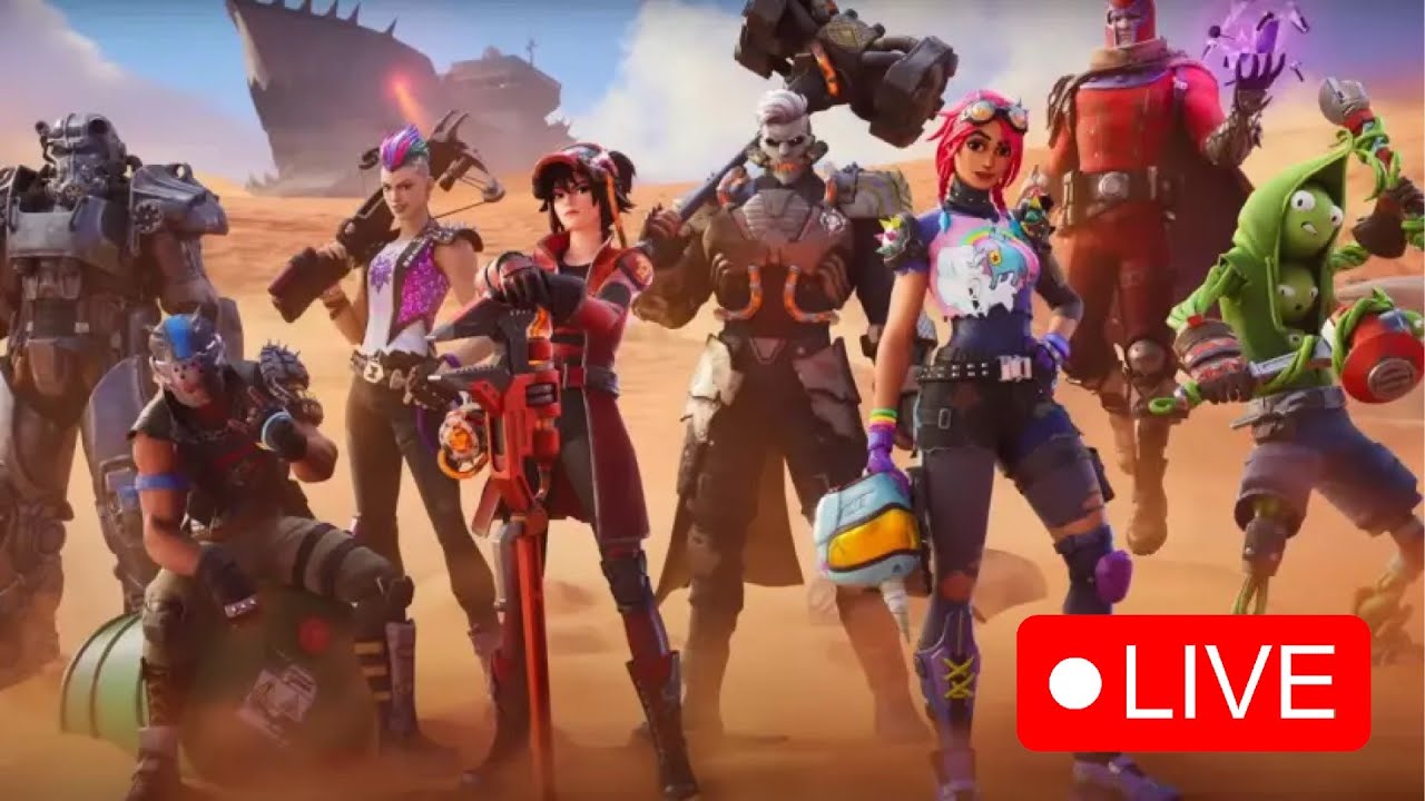 Fortnite w/ P-Mini (The C-Mini Stream) - YouTube