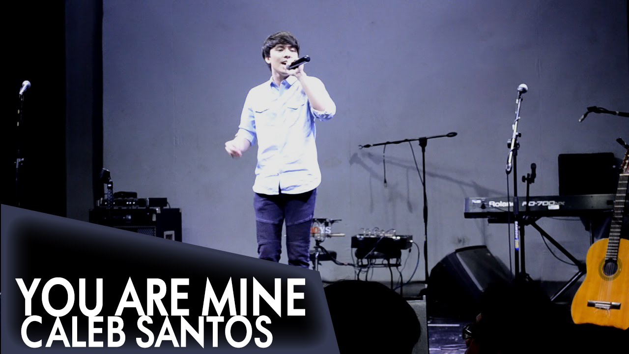 Caleb Santos — You Are Mine [Viva Idols Fan Meet @Music Hall] - YouTube