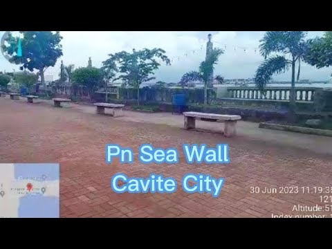 Quick Tour l Pn Sea Wall Cavite City Philippines - YouTube