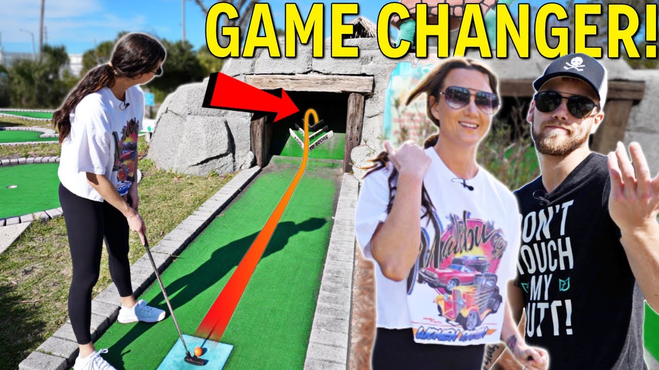 This One Mini Golf Hole Will Decide The Whole Game - YouTube