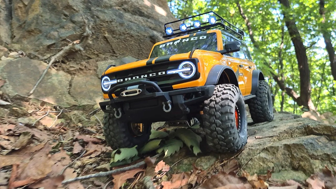 RC Car Bronco Crawling Adventure I @Traxxas TRX-4 Ford Bronco - YouTube