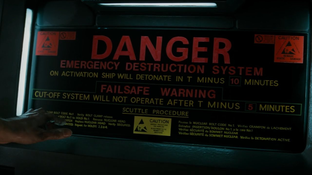 Alien (1979) | Self-Destruct Procedure - YouTube