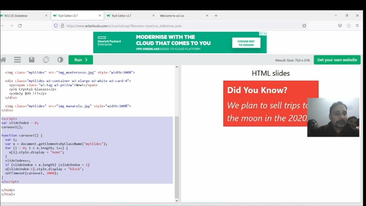 how to create web page using W3 CSS framework in hindi part 14 - YouTube