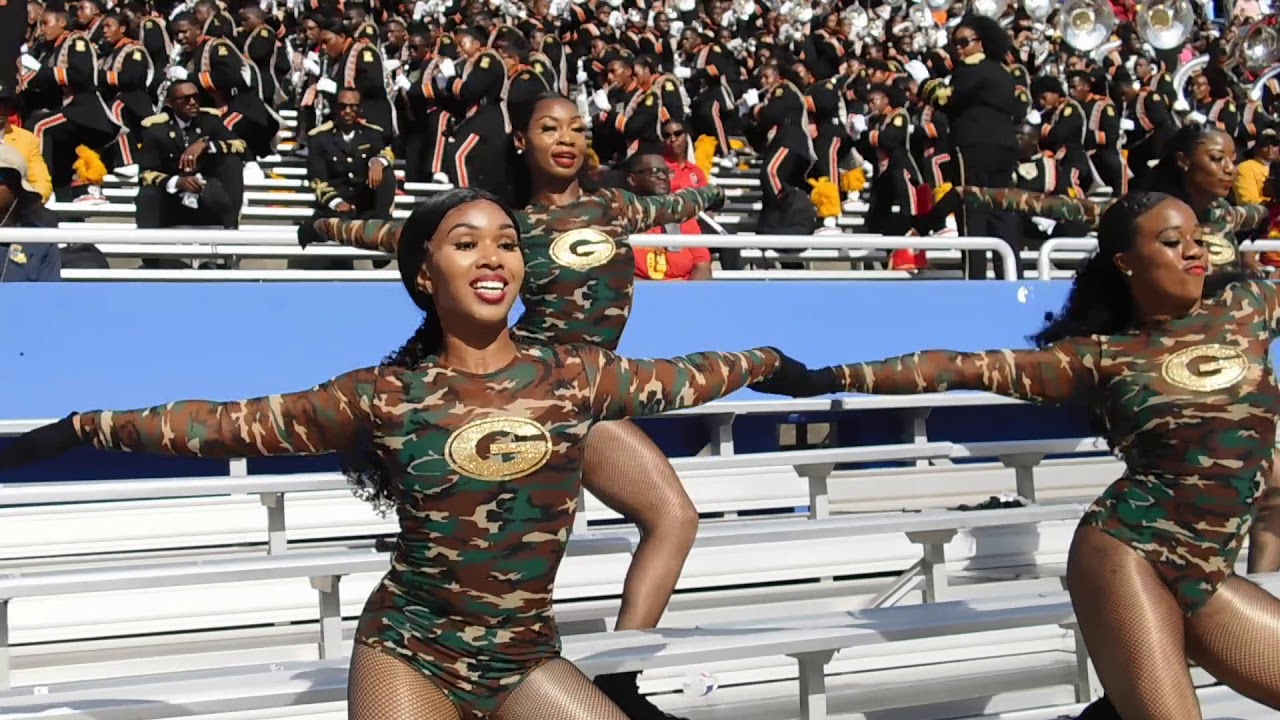 GSU Orchesis "Neck/GSU Chant" State Fair Classic 2019-2020 - YouTube