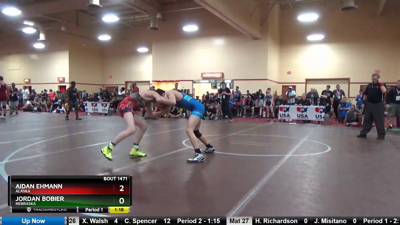 Cadet 113 Aidan Ehmann Alaska Vs Jordan Bobier Nebraska - YouTube