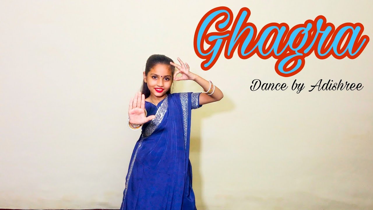 Ghagra | Dance cover | Madhuri Dixit | Dance wid Adishree - YouTube