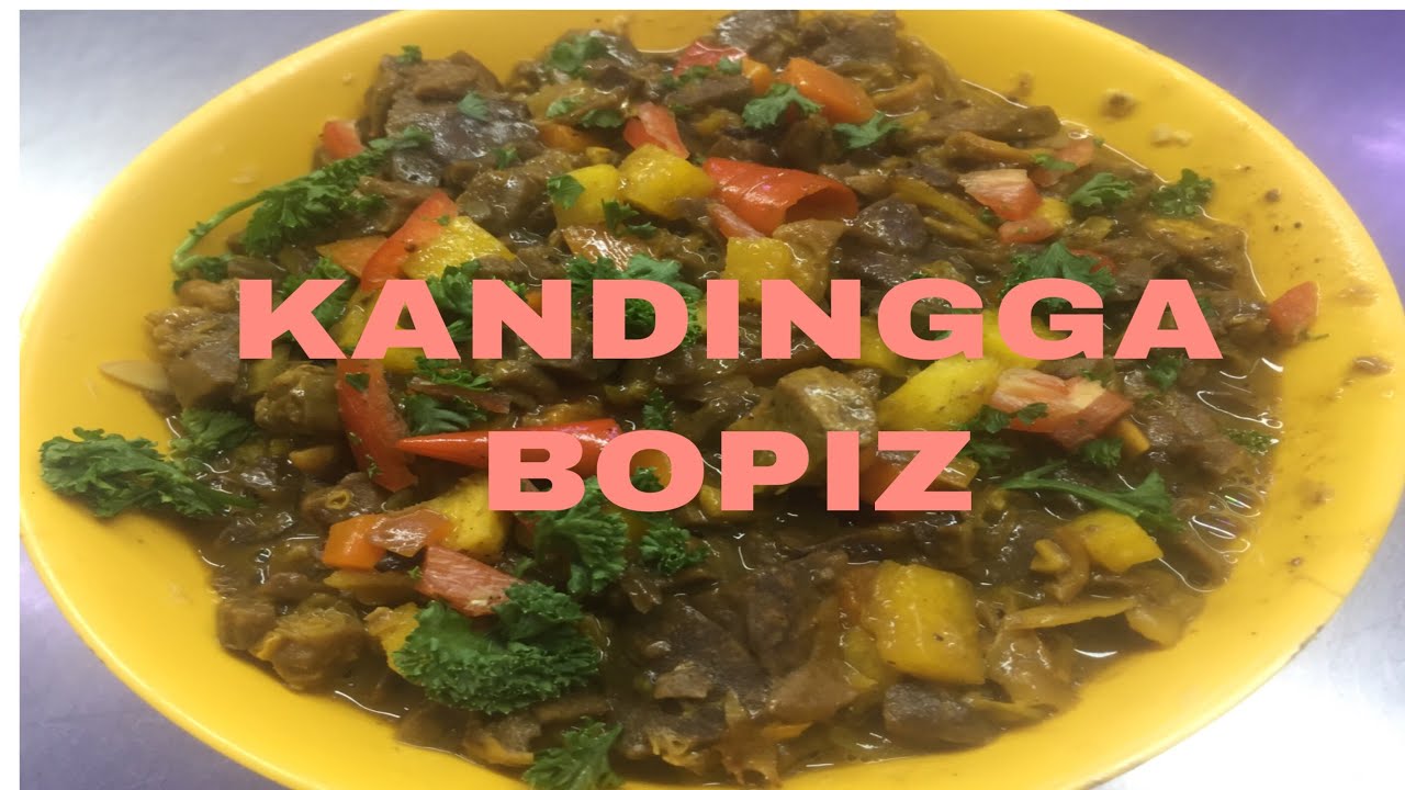 KANDINGGA SA BICOL/ BOPIZ SA ATIN CHEFBOYROGS/COOKING/TUTORIAL/OWN ...