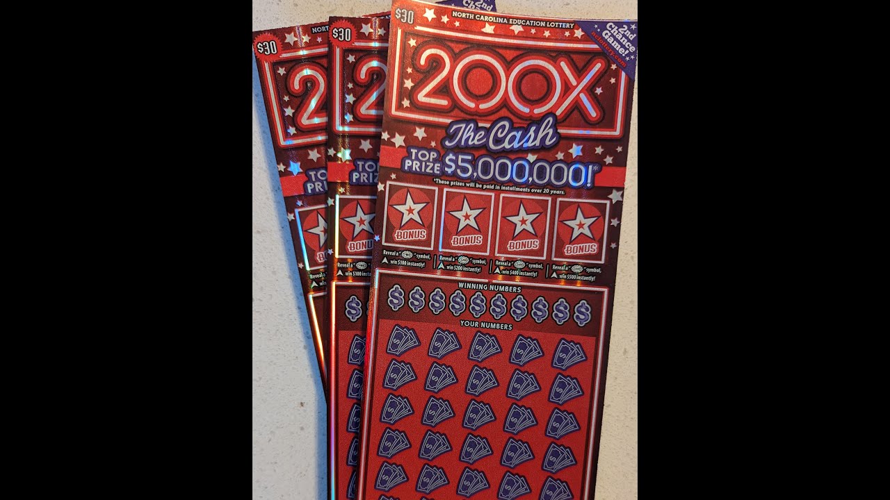 30 Dollar 200X tickets! LAST VIDEO OF THE YEAR!! - YouTube