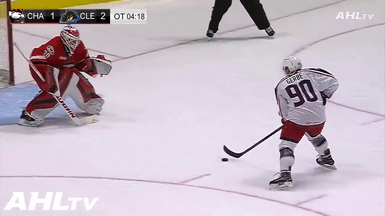 Nathan Gerbe Penalty Shot OT Winner vs. Charlotte (Nov. 2, 2019) - YouTube