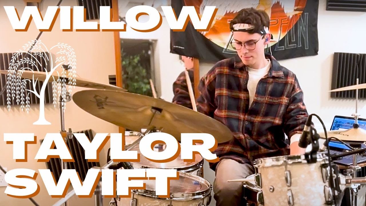 Willow by Taylor Swift (Full Drum Cover) - YouTube
