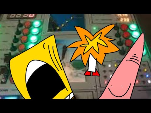 SpongeBob and Patrick blow up a spaceship - YouTube