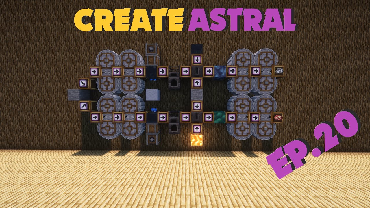 Create Astral Modded Minecraft Episode 20: Auto ores are a go - YouTube